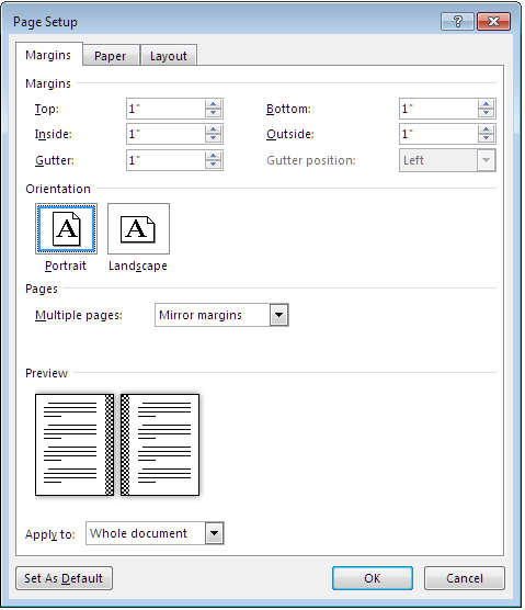 Word Document Margins Not Printing Correctly Sisti
